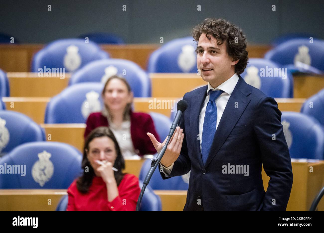 2022-11-03 21:01:57 THE HAGUE - Jesse Klaver (Green Left) during the ...