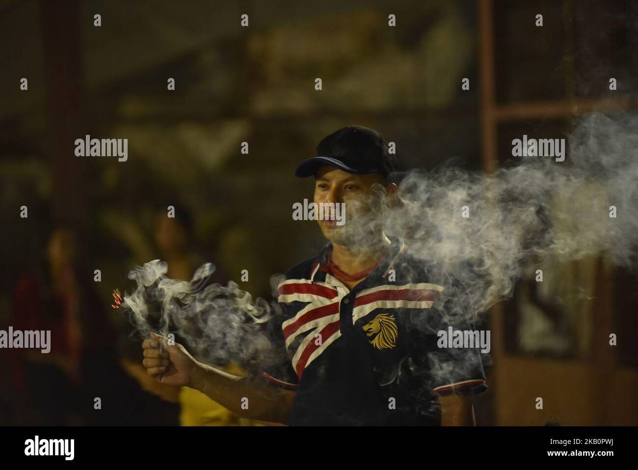 Nepal kathmandu bhimsen god business hi-res stock photography and ...