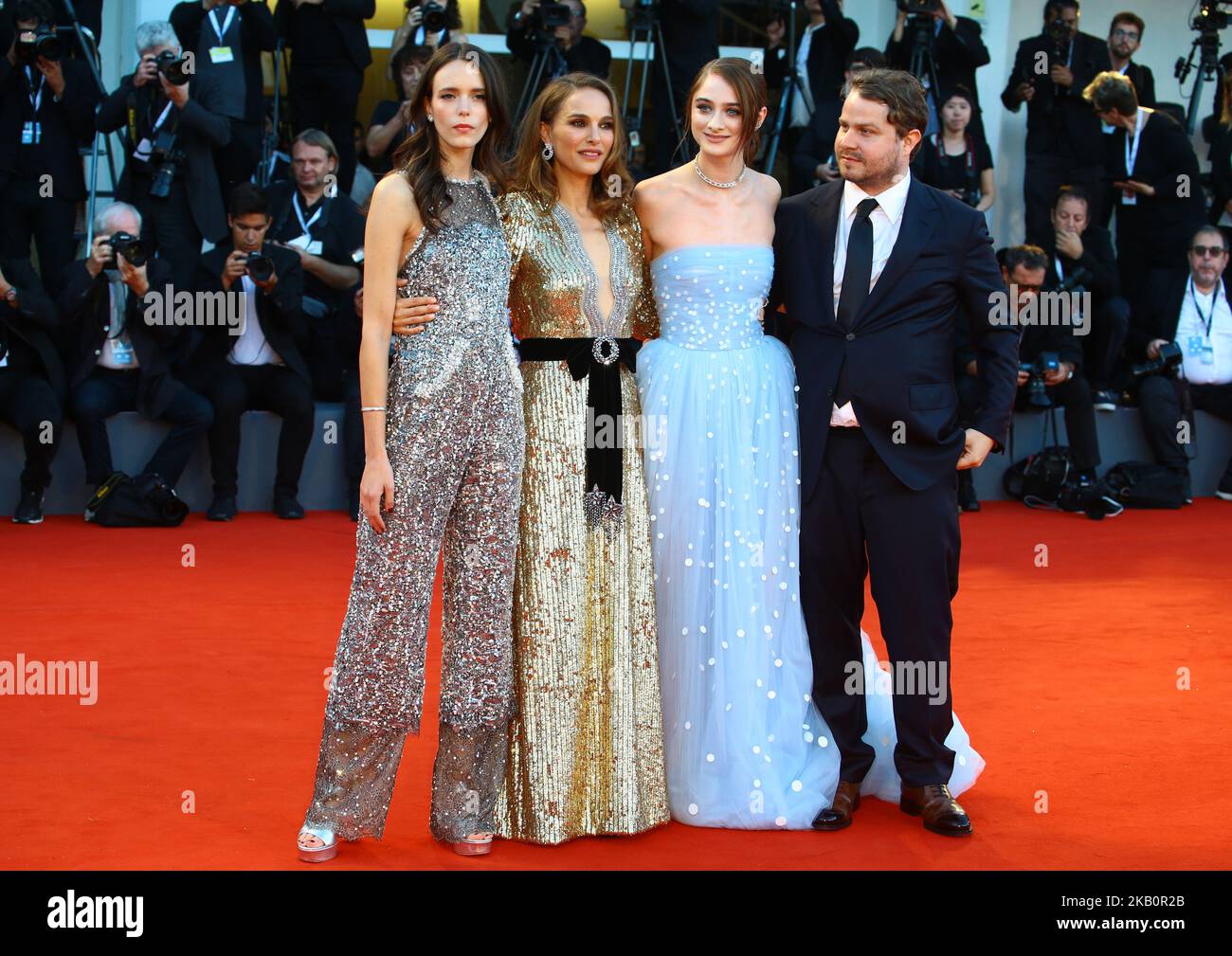 Brady Corbet, Raffey Cassidy, Natalie Portman and Stacy Martin walk the ...