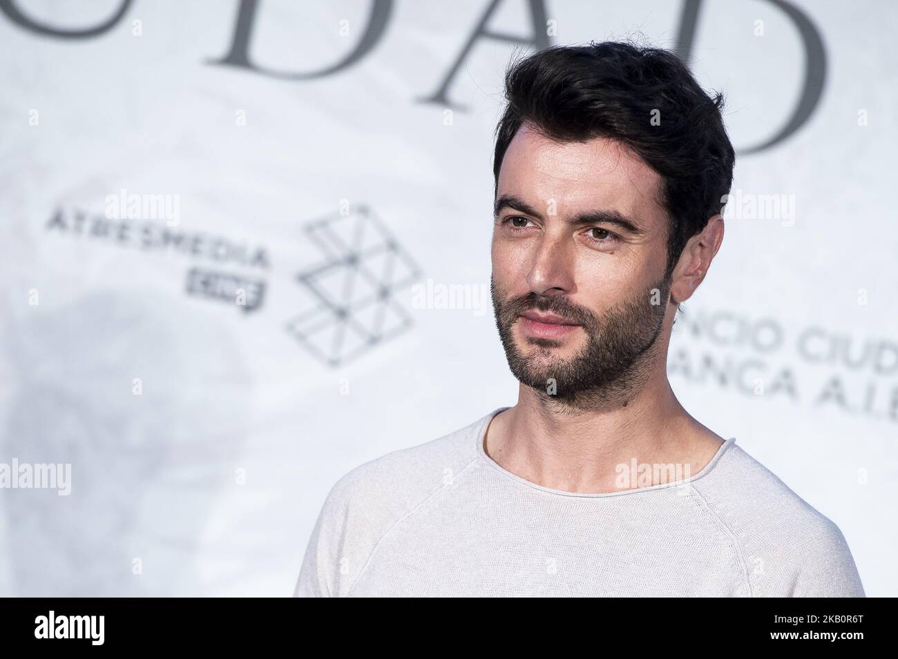 Actor Javier Rey attends presentation of 'El silencio de la Ciudad ...