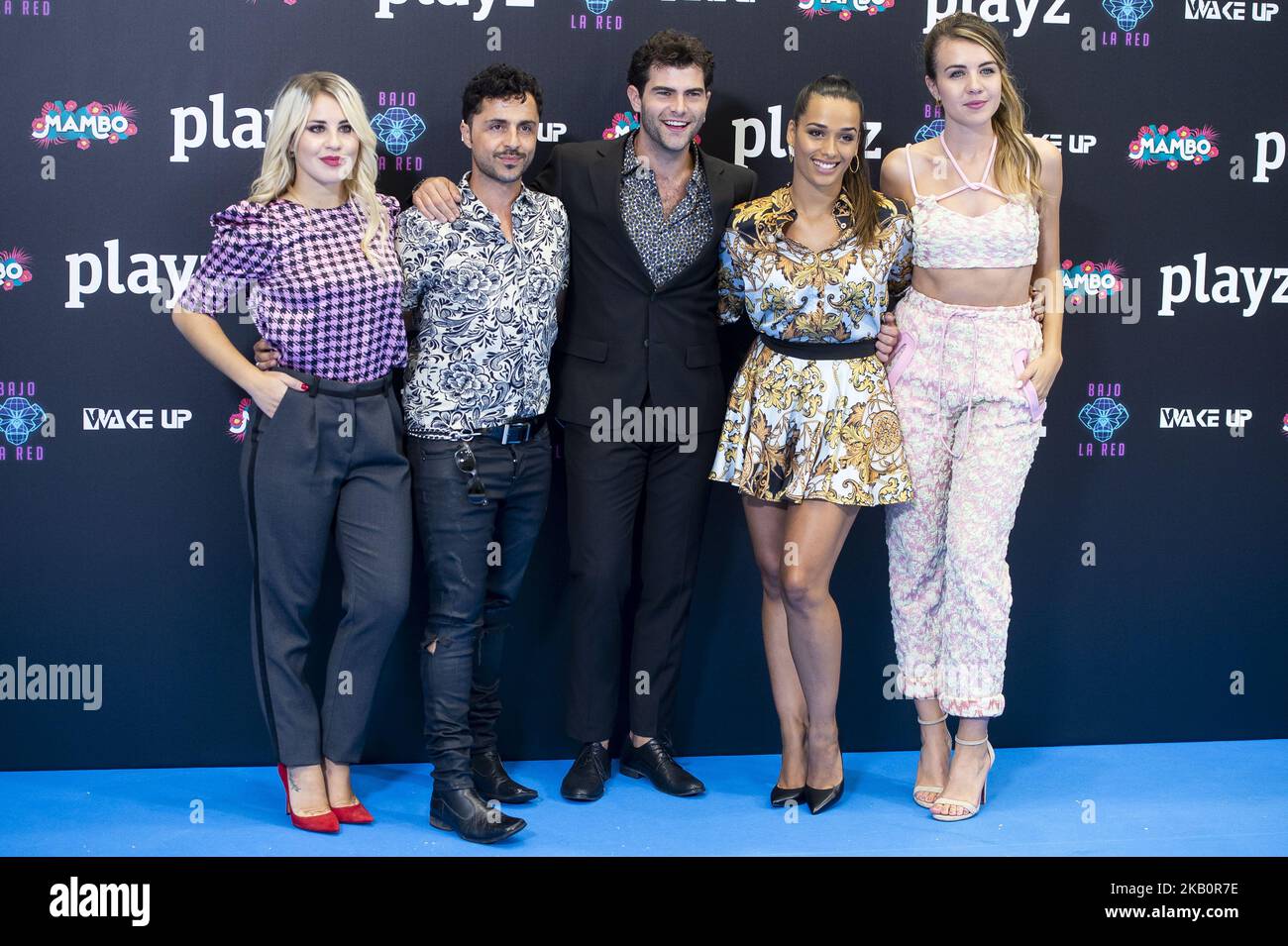 Actress Lucia Gil, actor Diego Dominguez, actress Chanel Terrero and ...
