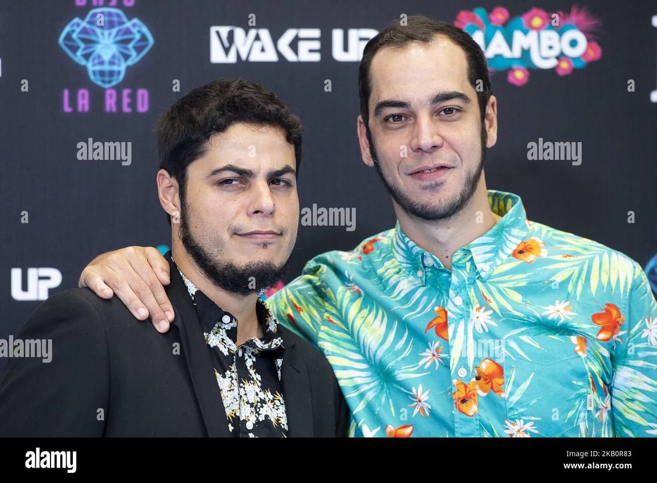 David Sainz and Aaron Gomez attends presentation of new schedule of ...