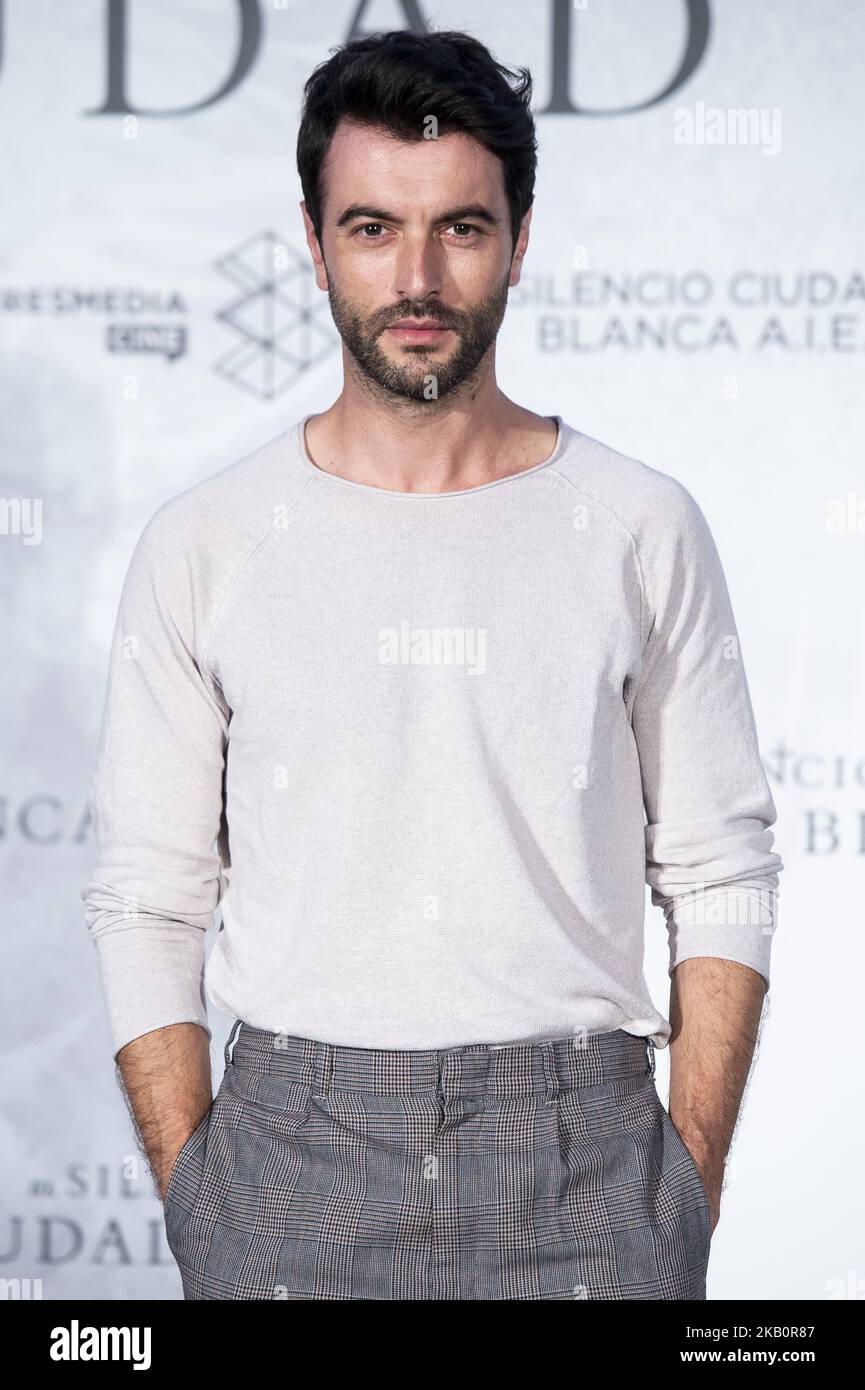 Actor Javier Rey attends presentation of 'El silencio de la Ciudad ...