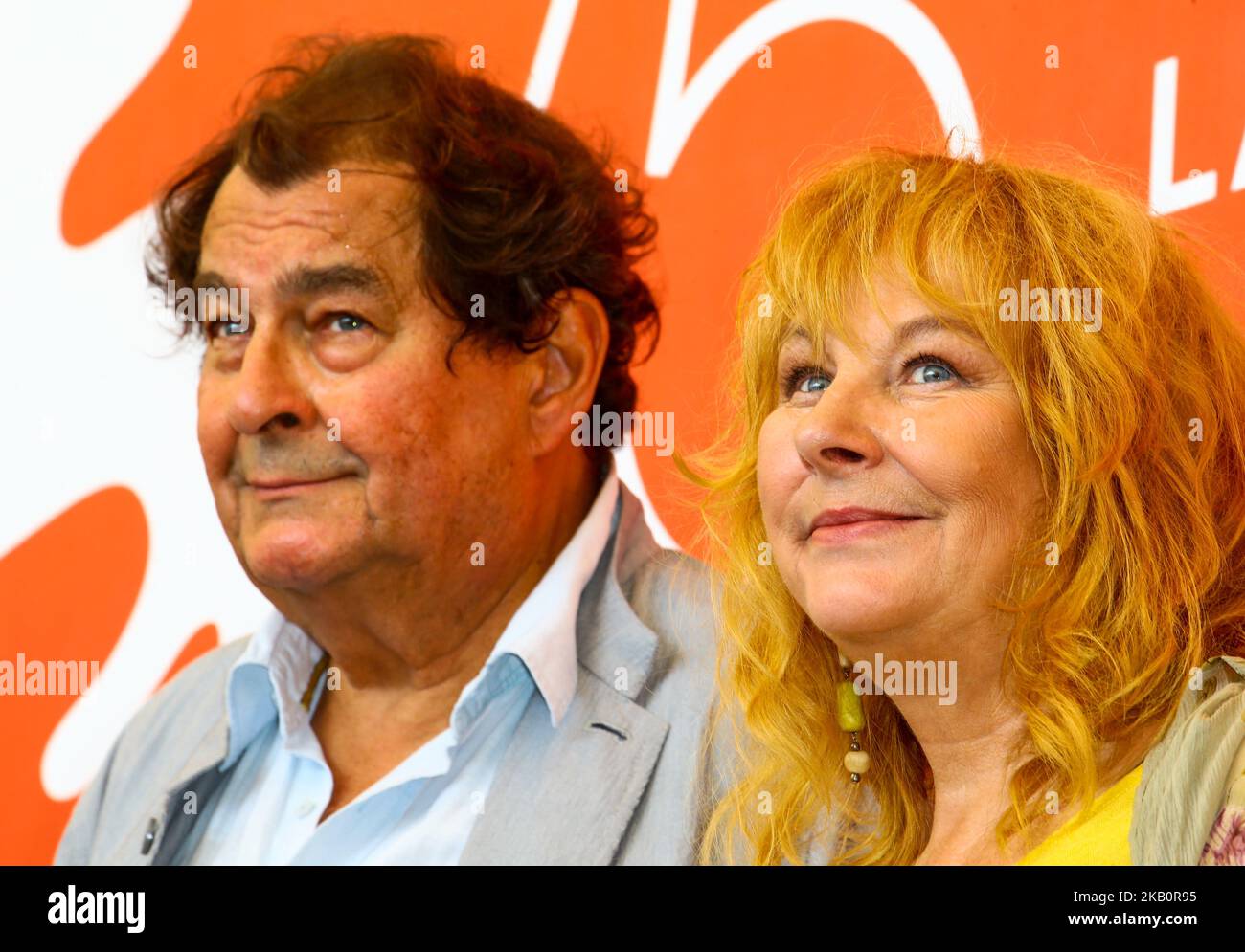 Bruno Raffaelli and Noemie Lvovsky attends 'The Summer House (Les ...