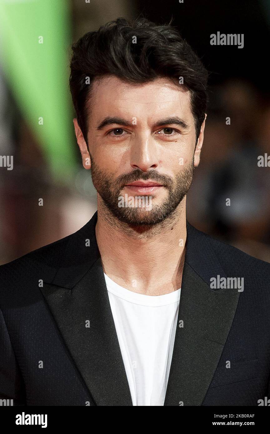 Actor Javier Rey attends to orange carpet of 'Velvet' during FestVal in ...