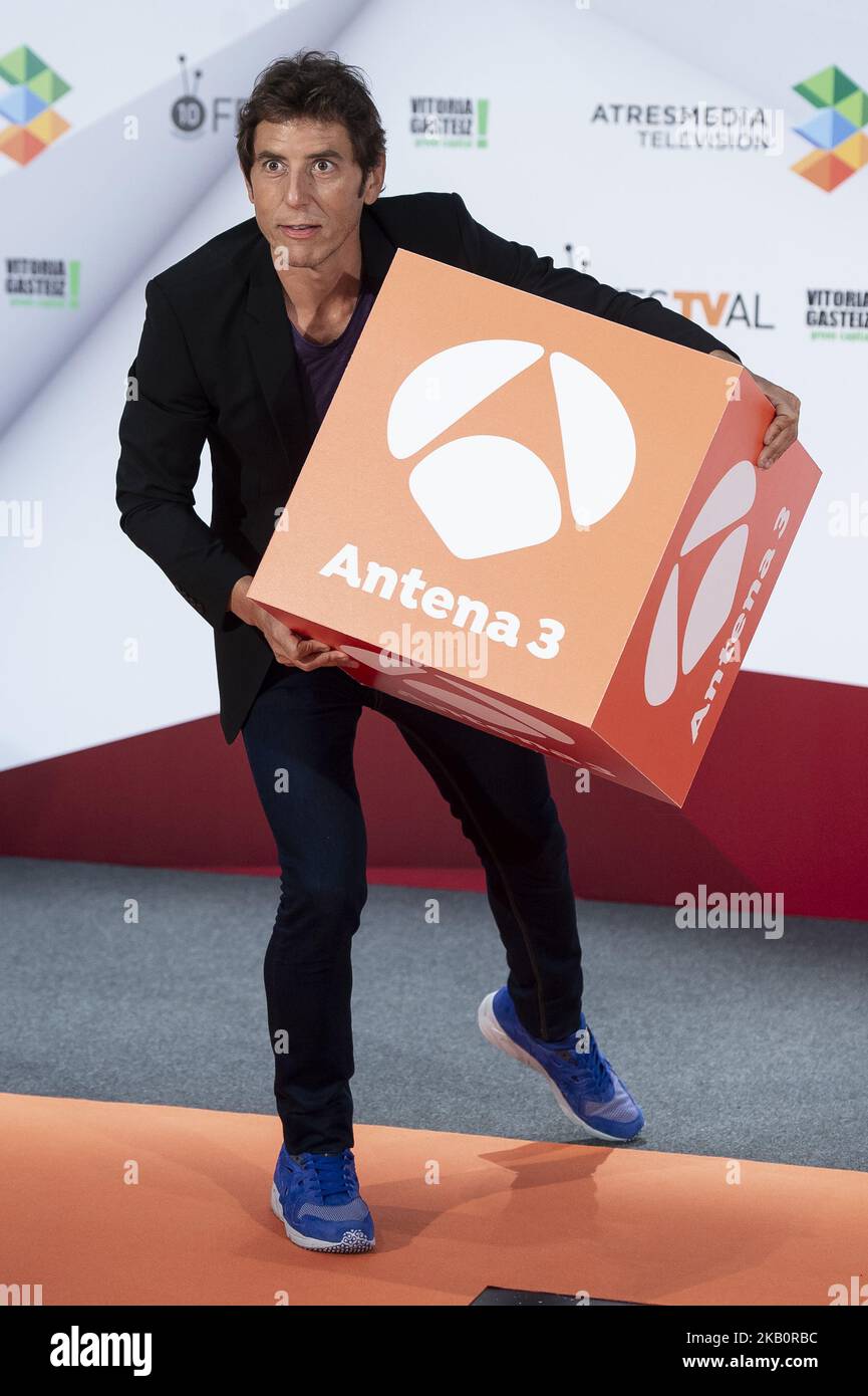 Comedian Manel Fuentes attends to presentation of new season of 'Tu ...