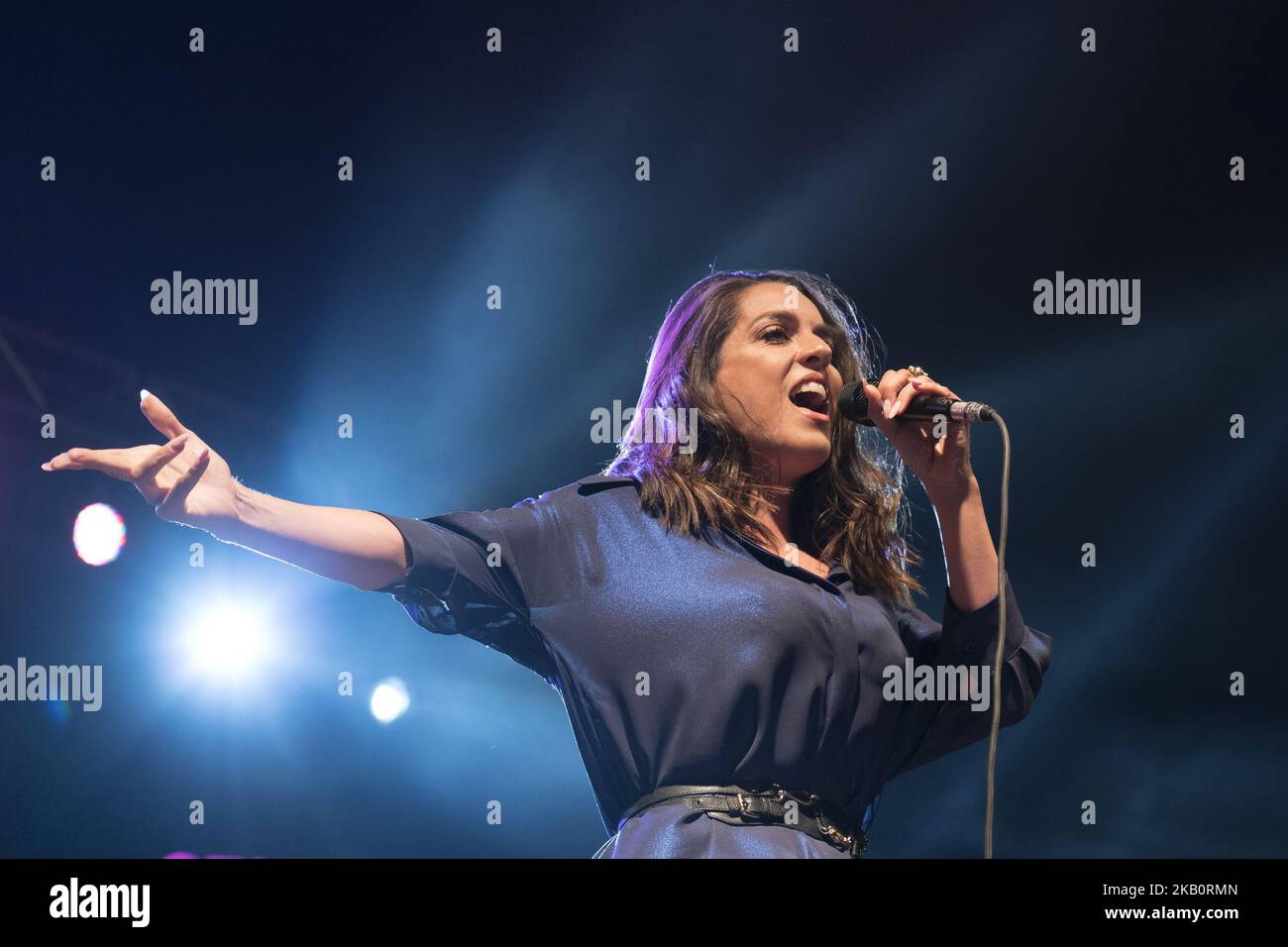 The singer Ruth Lorenzo during the performance FREDDIE FOR A DAY in ...