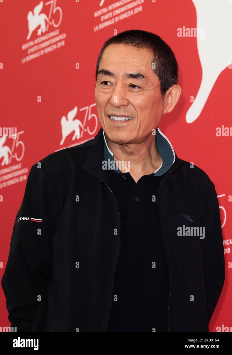 Zhang Yimou attends the 'Ying (Shadow)' and 2018 Jaeger-LeCoultre Glory ...