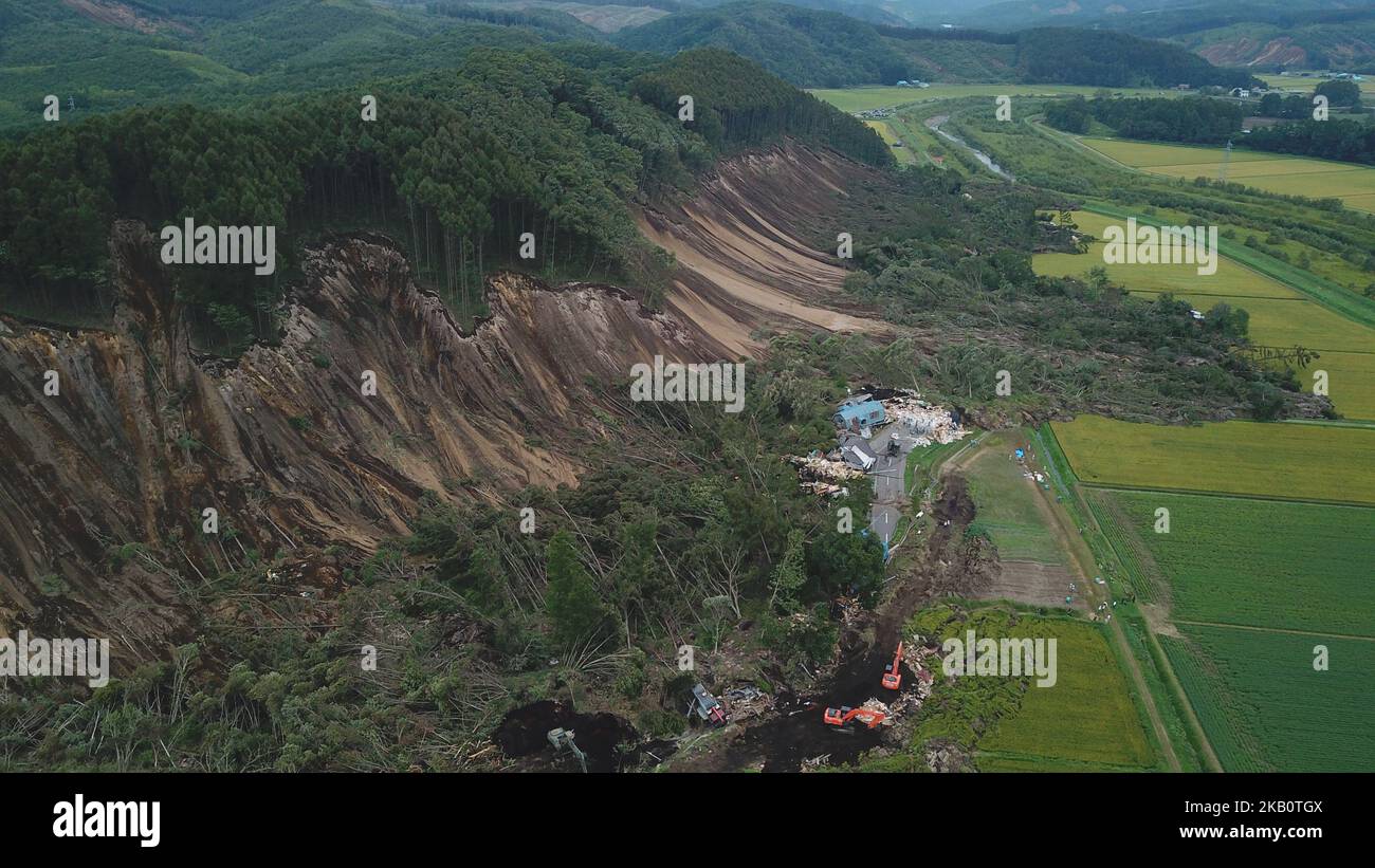 Atsuma town aerial hi-res stock photography and images - Alamy