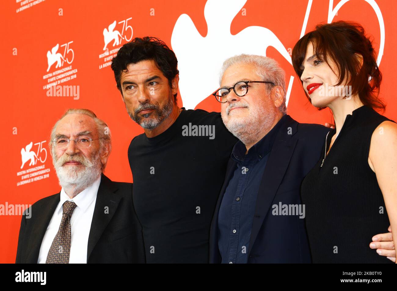 (L-R) Renato Carpentieri, Alessandro Gassmann, Roberto Ando and Micaela ...