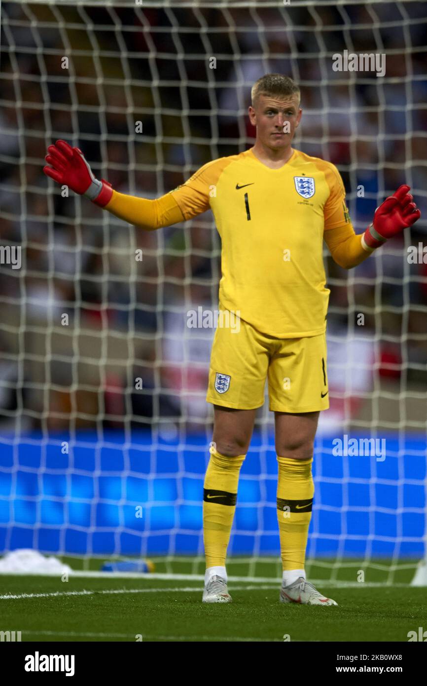 Pickford of England during the UEFA Nations League football match ...