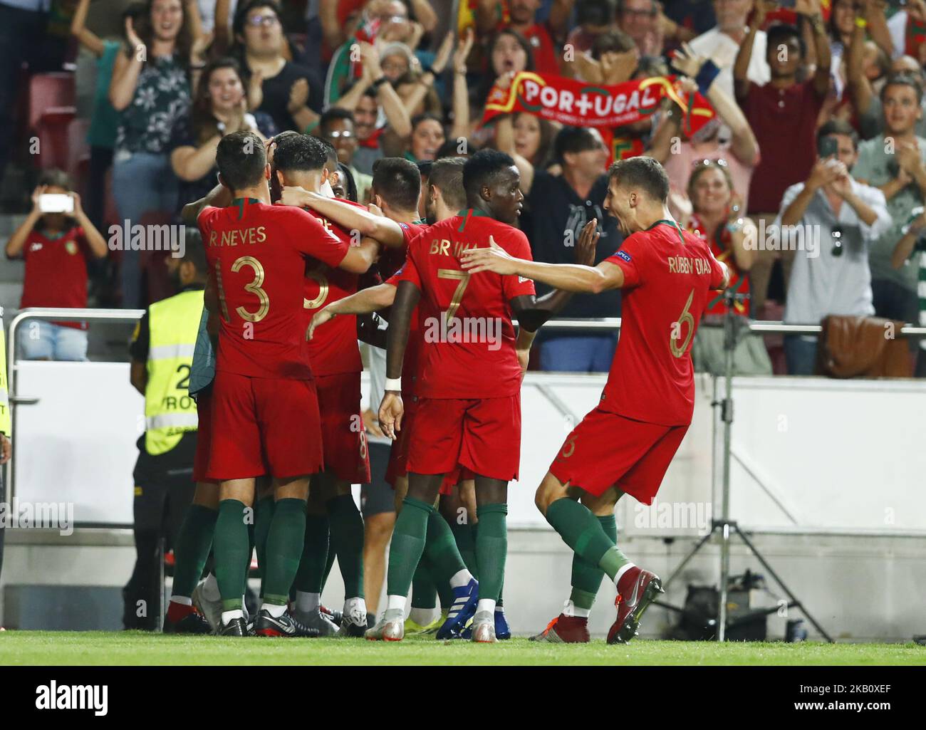 Portugal v Italy - UEFA Nations League Andre Silva of Portugal ...