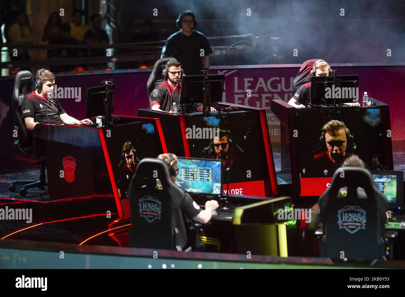 Misfits Gaming Barney 'Alphari Morris, Nubar 'Maxlore' Sarafian and Chres 'Sencux' Laursen ...
