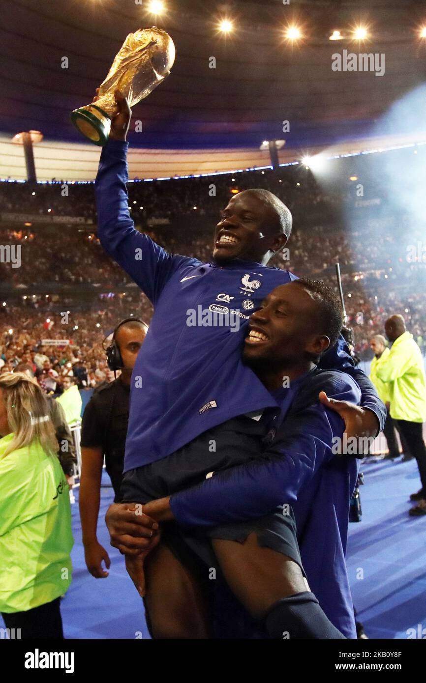 Trophy kante world cup france russia hi-res stock photography and ...