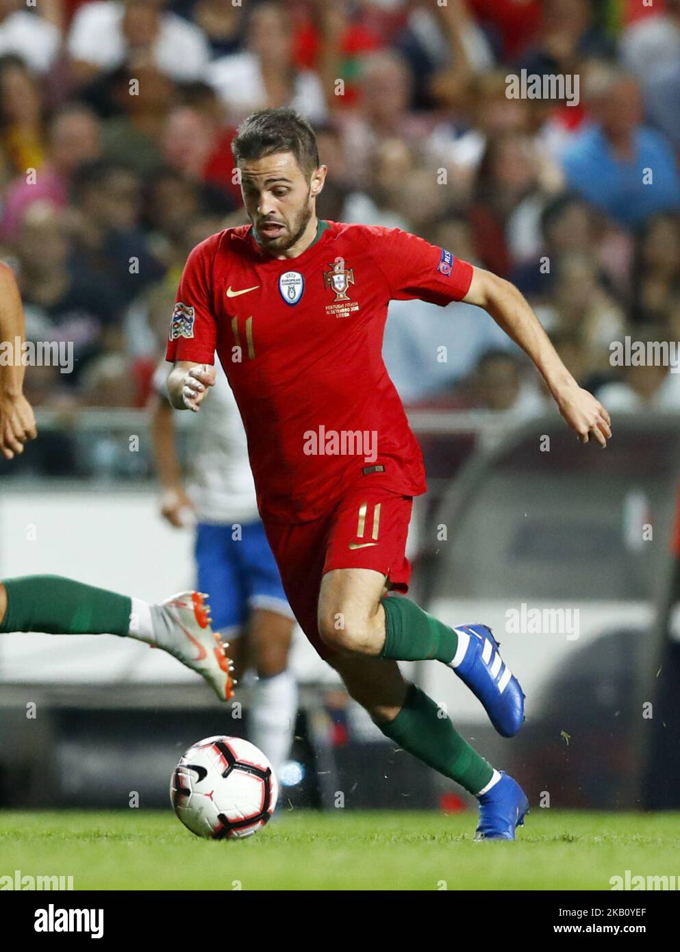 Portugal v Italy - UEFA Nations League Bernardo Silva of Portugal at ...