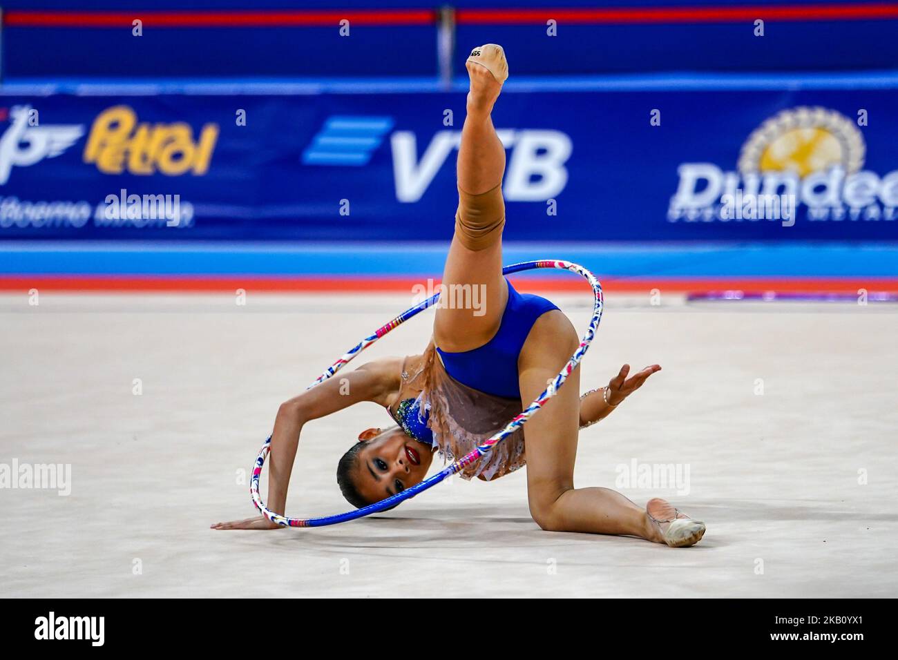 Izzah Amzan of Malaysia during Rhythmic Gymnastics World Championships ...