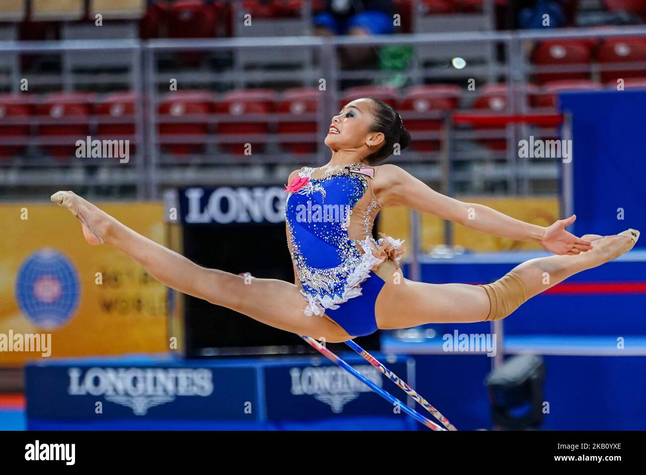 Izzah Amzan of Malaysia during Rhythmic Gymnastics World Championships ...