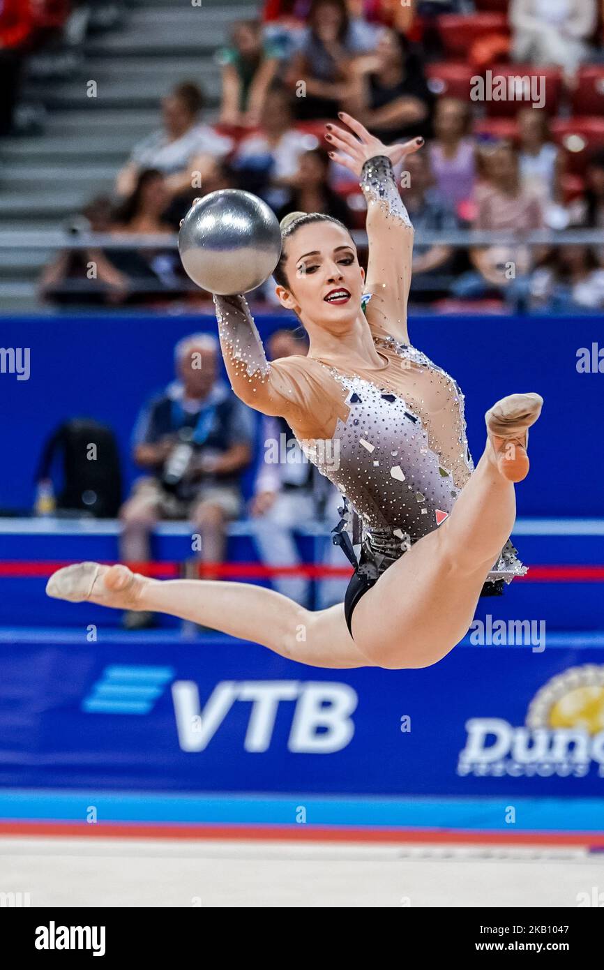 Natalia Gaudio of Brazil during Rhythmic Gymnastics World Championships ...