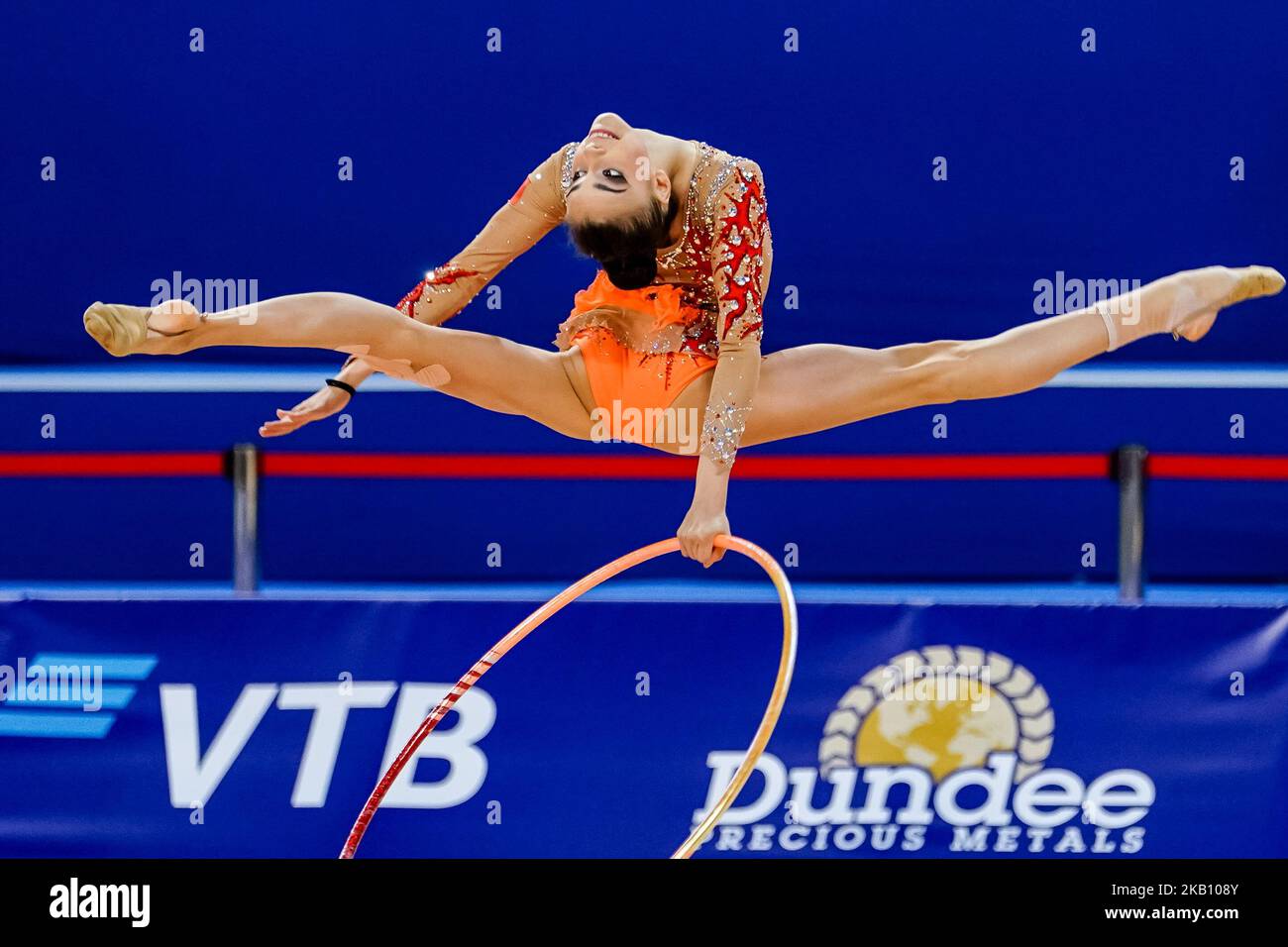 Maria Alice David of Romania during Rhythmic Gymnastics World ...