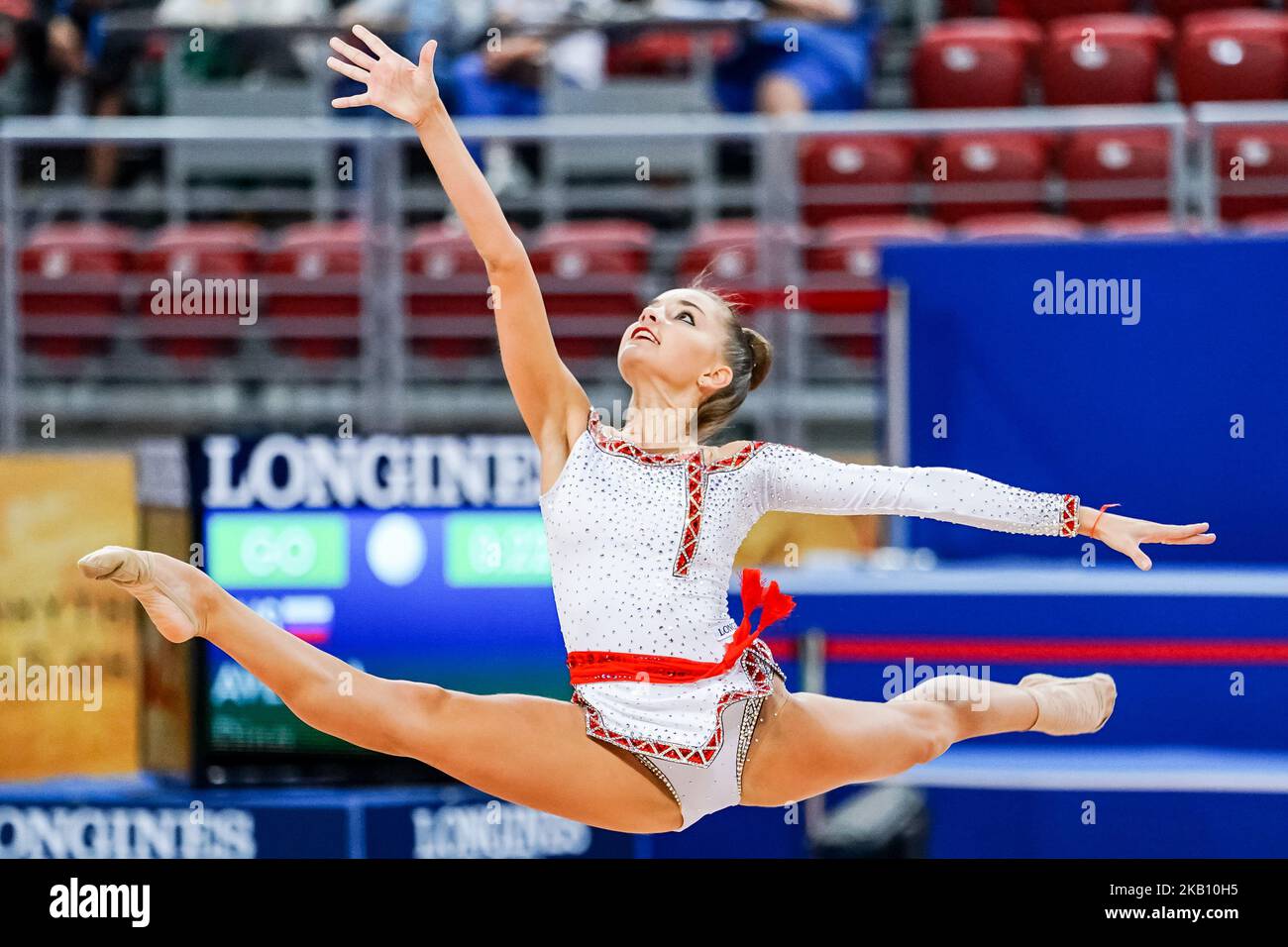 Dina Averina of Russia during Individual Ball Final at the Arena Armeec in Sofia at the 36th FIG ...