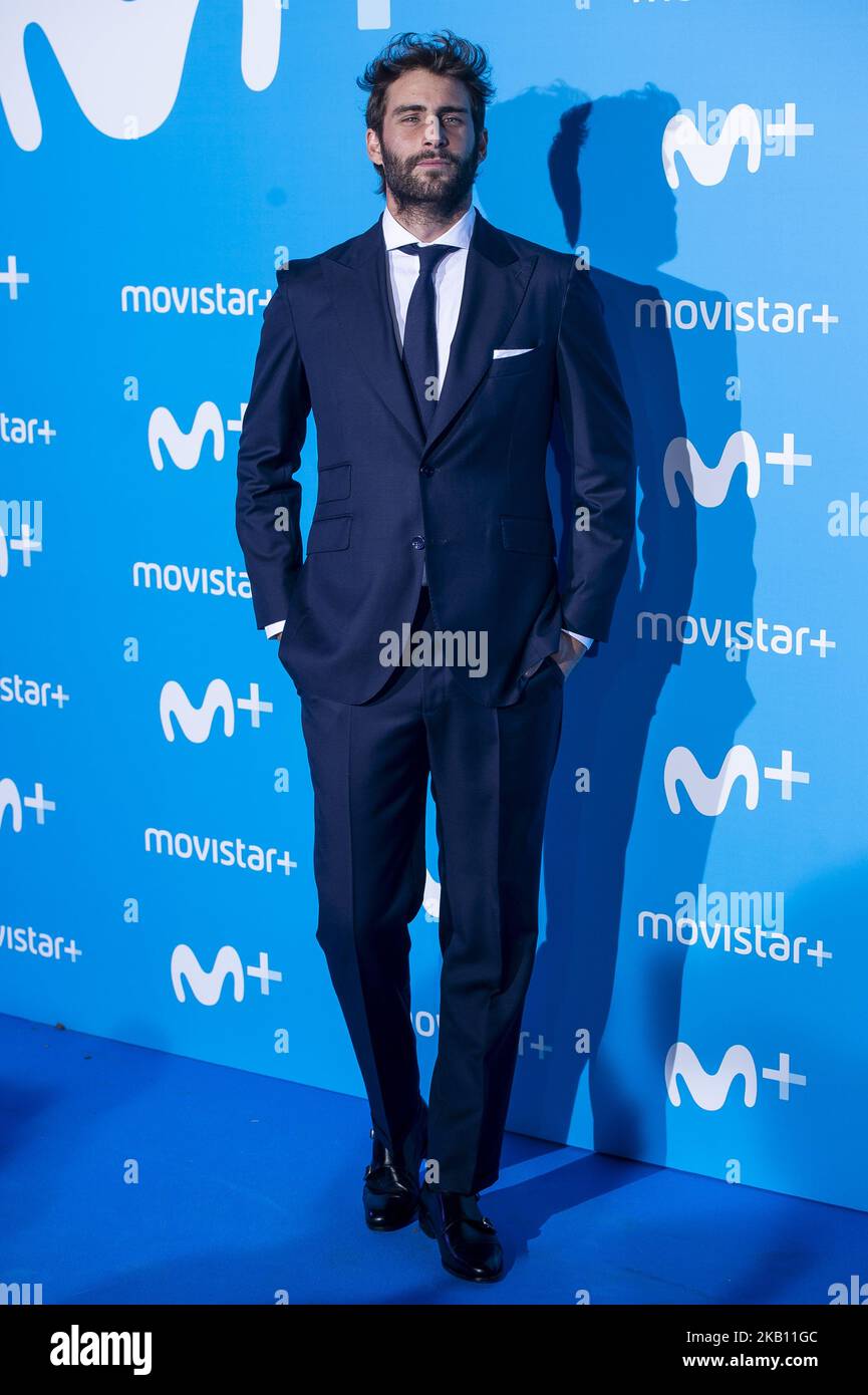 Fernando Guallar attends to blue carpet of presentation of new schedule ...