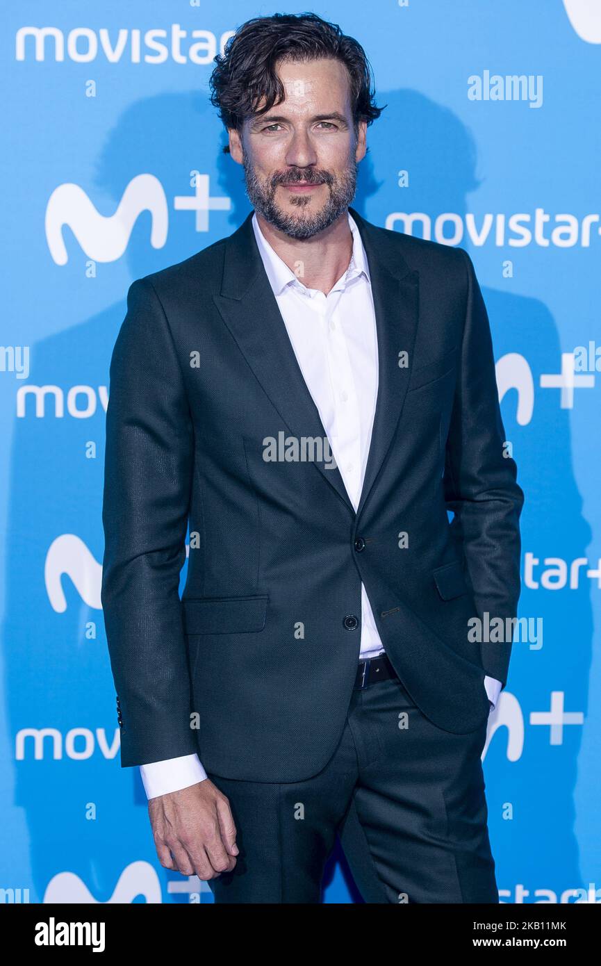 Daniel Grao attends to blue carpet of presentation of new schedule of ...