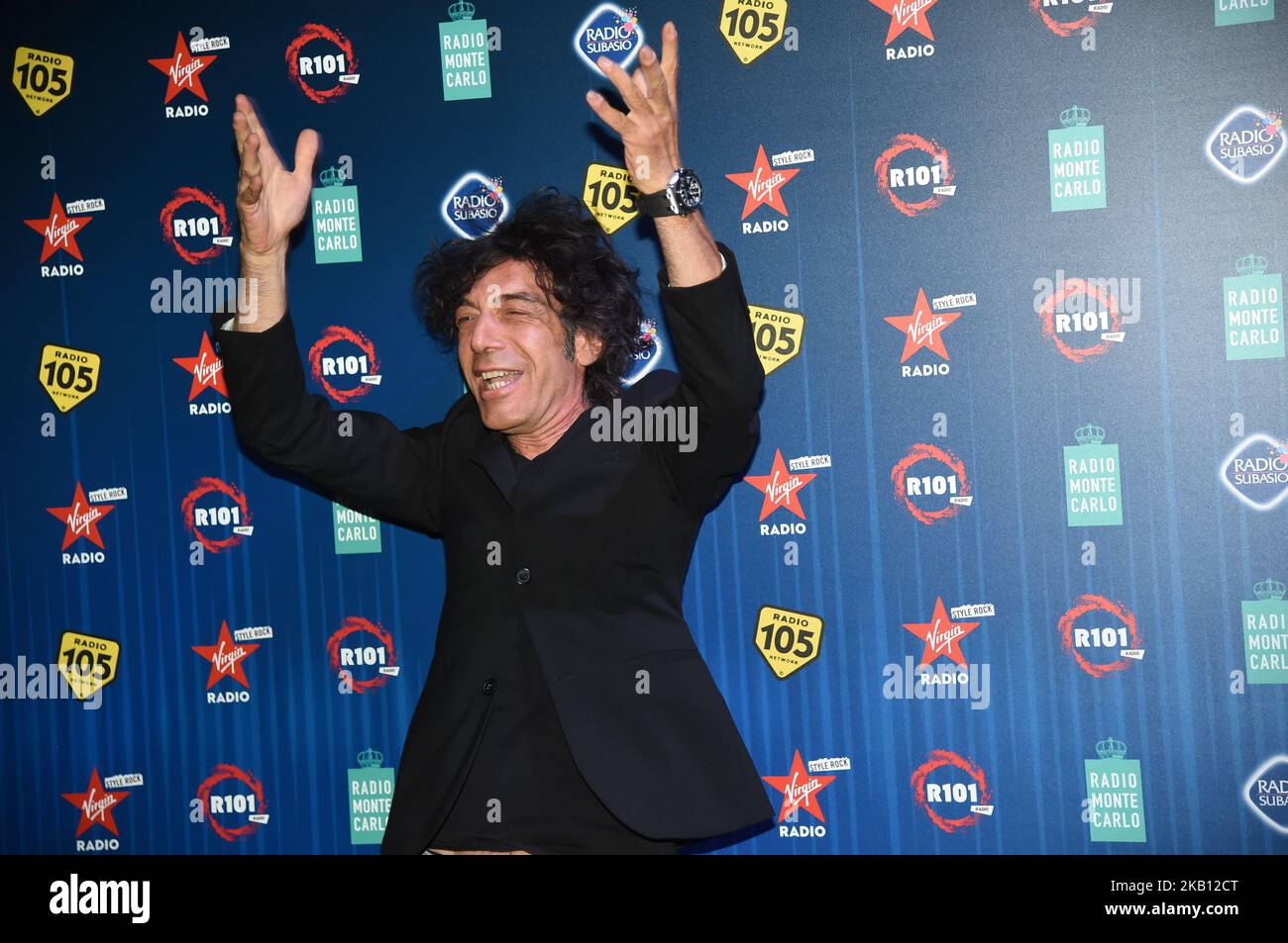 Stefano Sala of Mediaset Group during the Mediaset group radio program ...