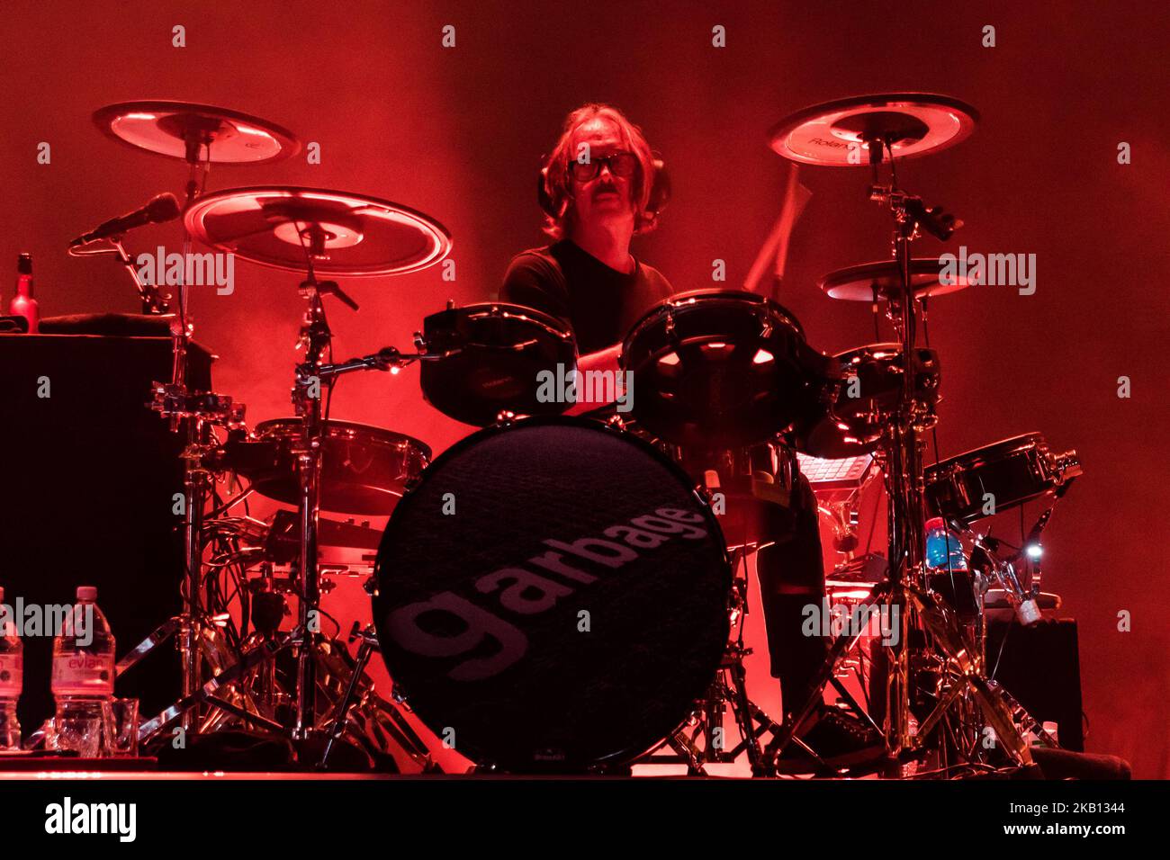 Duke Erikson of Garbage performs at Brixton Academy on September 14 ...