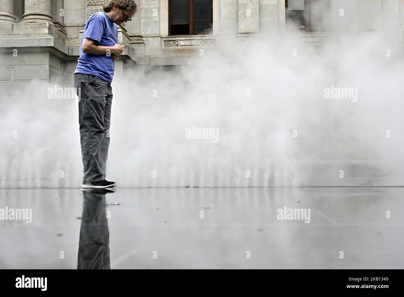Interactive water art installation hi-res stock photography and images ...