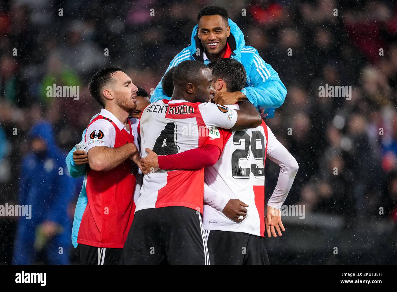 ROTTERDAM, NETHERLANDS - NOVEMBER 3: Orkun Kokcu of Feyenoord ...
