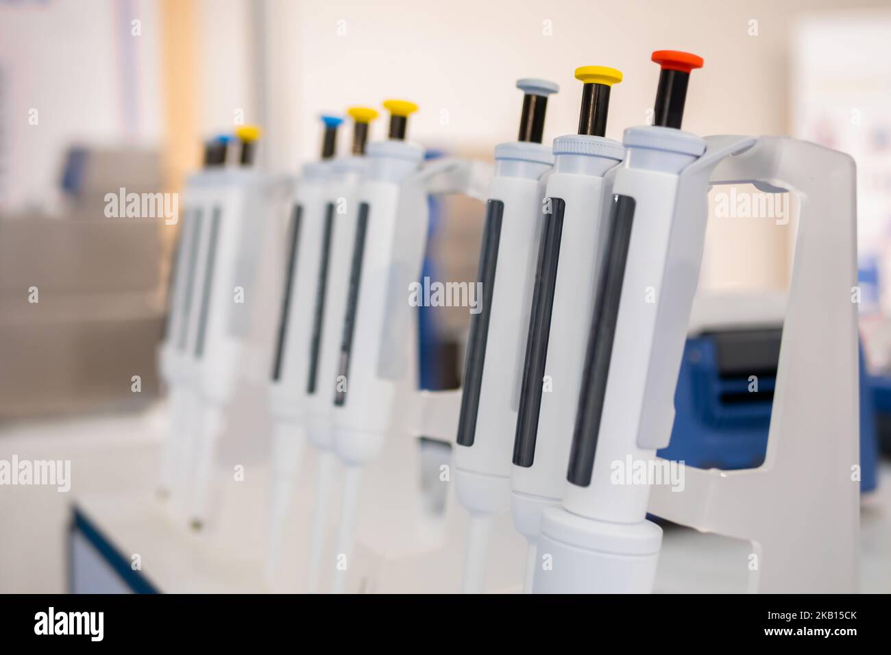 Single channel pipettes with different volume at medical exhibition ...