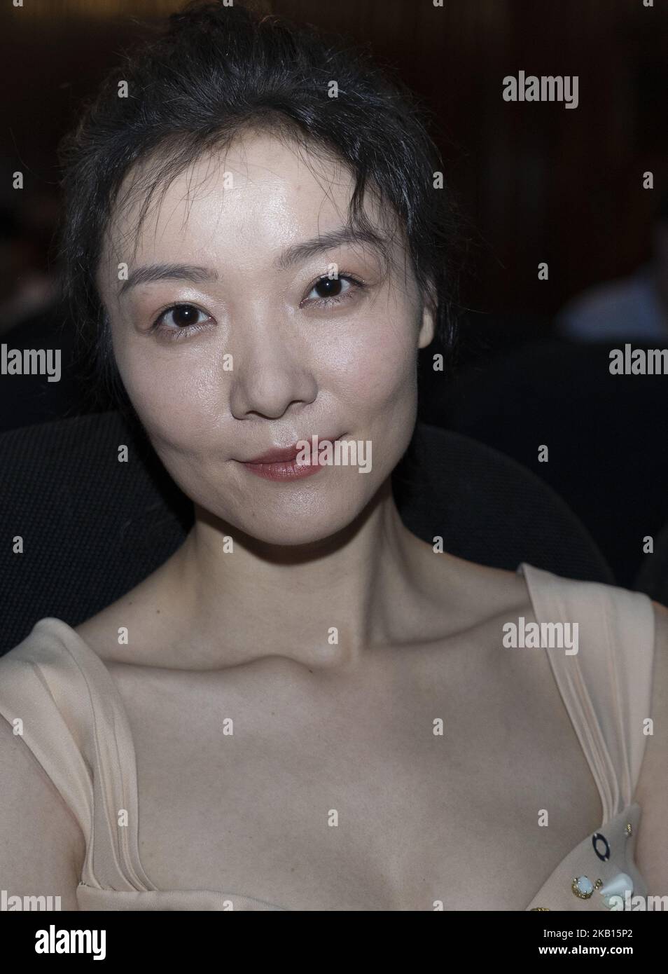 Actress china Qi Xi attends the inauguration of the Lychee film ...