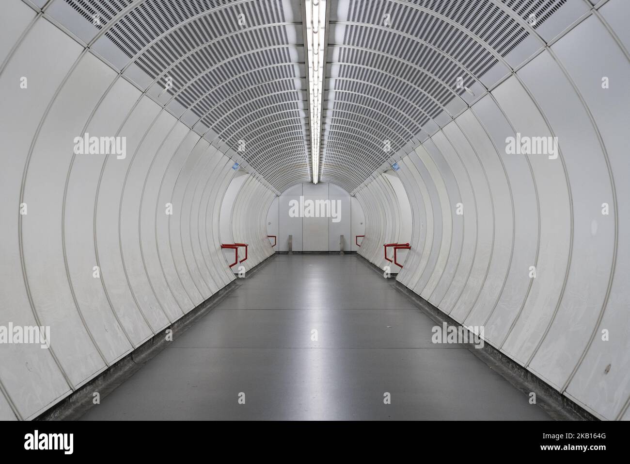 The Vienna Metro that covers the metropolitan area of Vienna, Austria ...