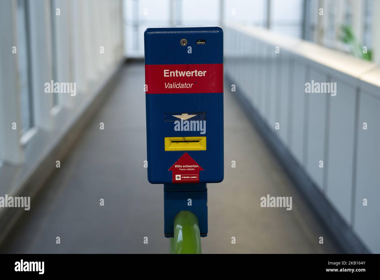 The Vienna Metro that covers the metropolitan area of Vienna, Austria ...