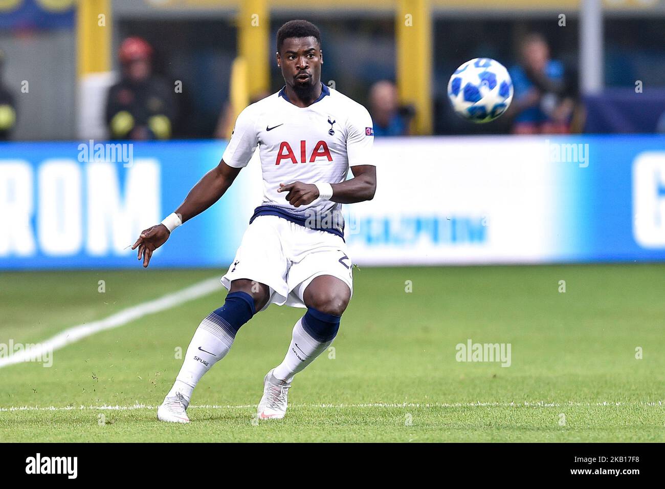 Serge Aurier of Tottenham Hotspur during the UEFA Champions League ...