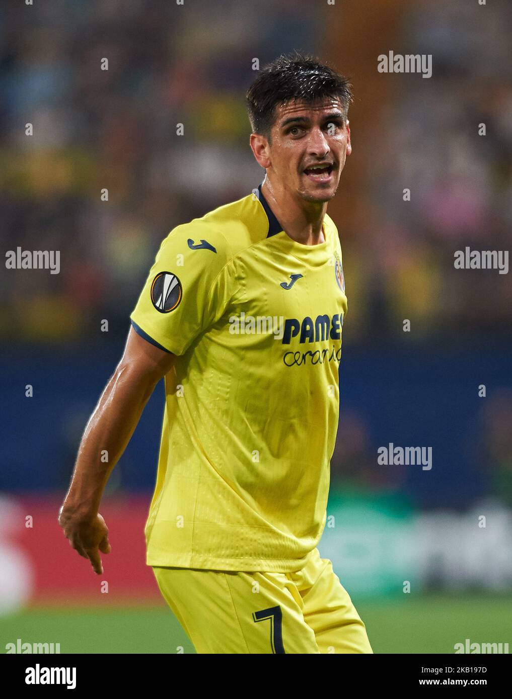 Villarreal rangers europa league soccer glasgow hi-res stock ...