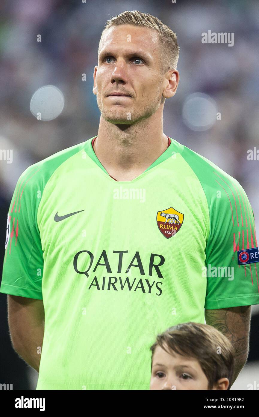 A.S. Roma Robin Olsen during UEFA Champions League match between Real ...