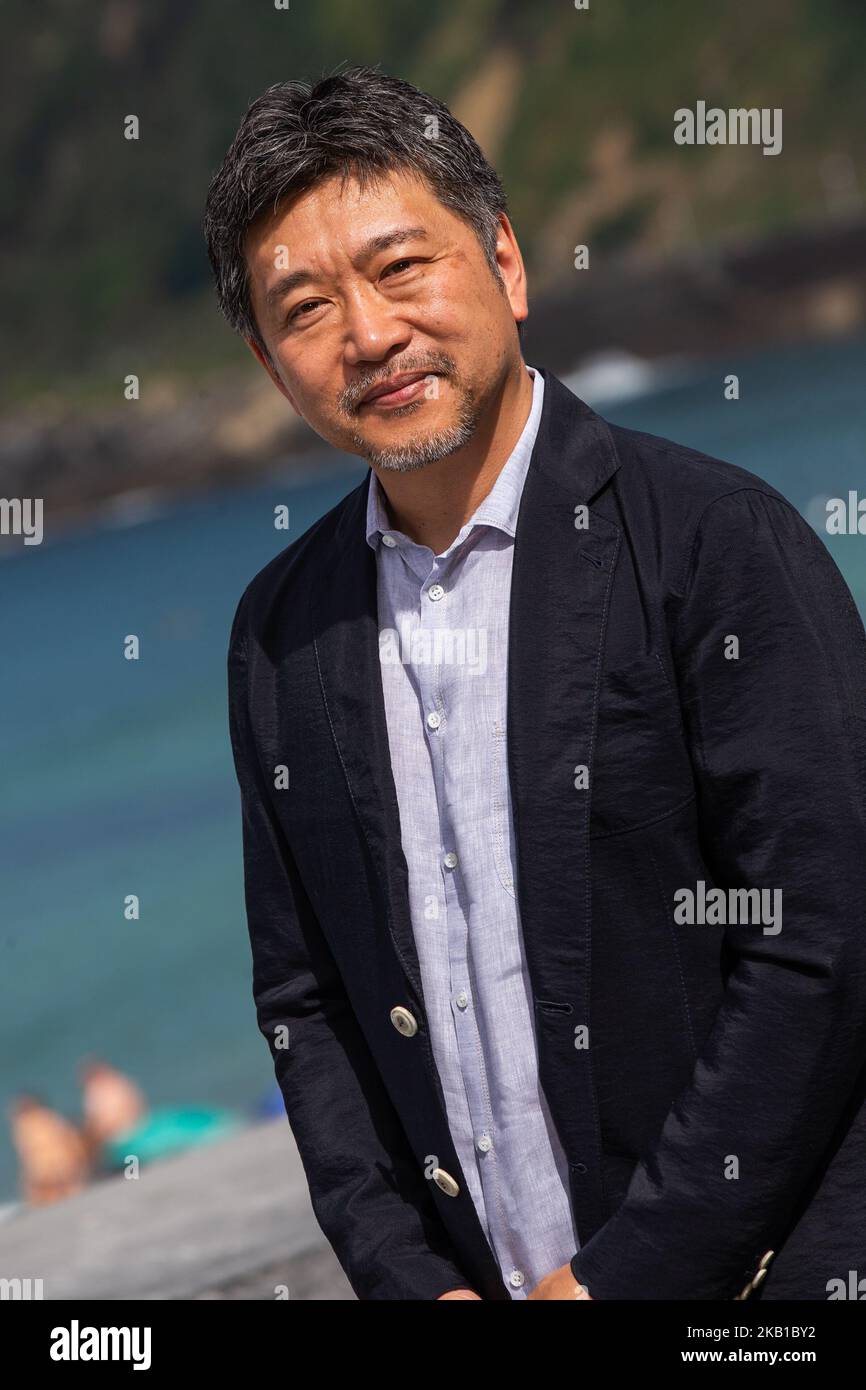 Hirokazu Kore'eda during the photocall for 'Donostia Award' at the 66th ...