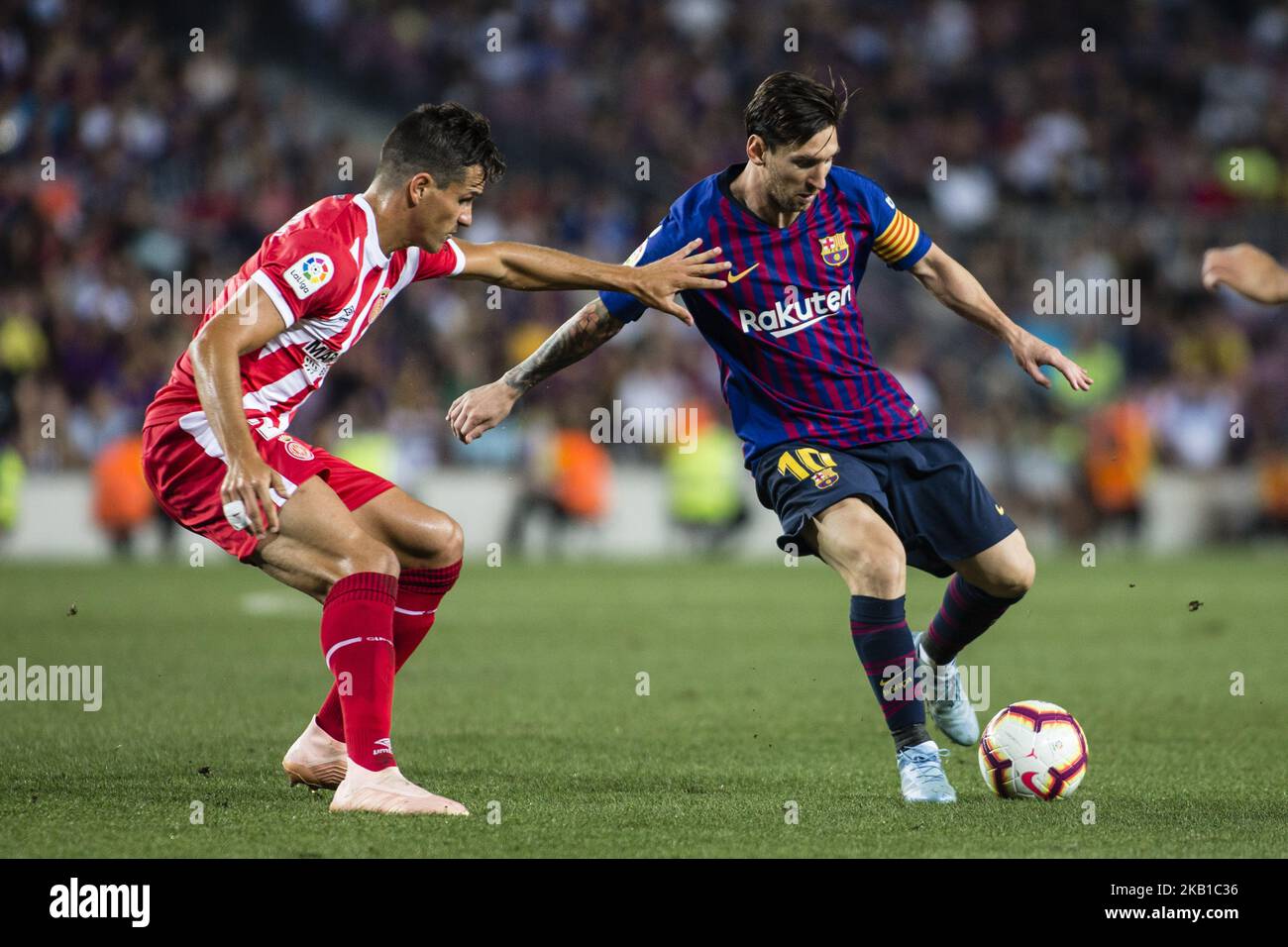 Leo Messi of FC Barcelona during the La Liga game between FC Barcelona ...