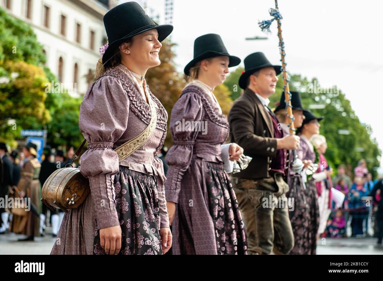September 23rd, Munich. World-famous procession on the first Sunday of ...