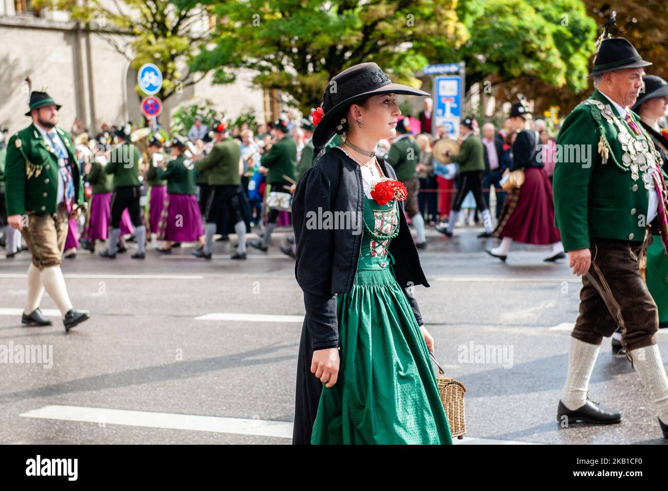 September 23rd, Munich. World-famous procession on the first Sunday of ...