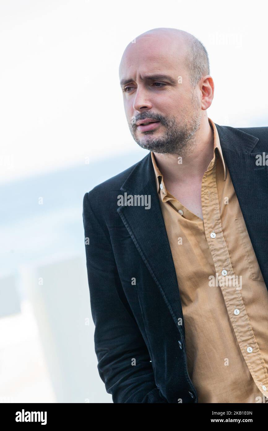 Peter Strickland attends 'In Fabric' photocall during 66th San Sebastian Film Festival on ...