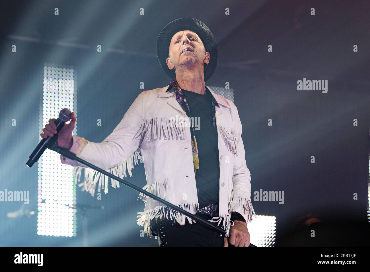 Alejo Stivel pop band Tequila attend their 'Farewell Tour' performance ...