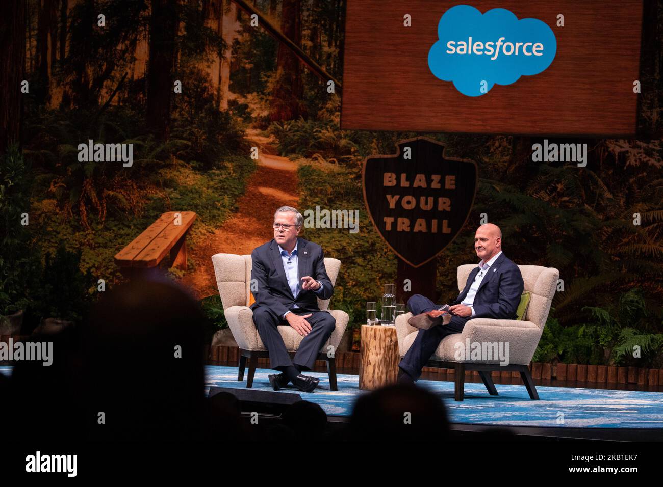 Former Florida Gov. and 2016 GOP former presidential candidate Jeb Bush ...