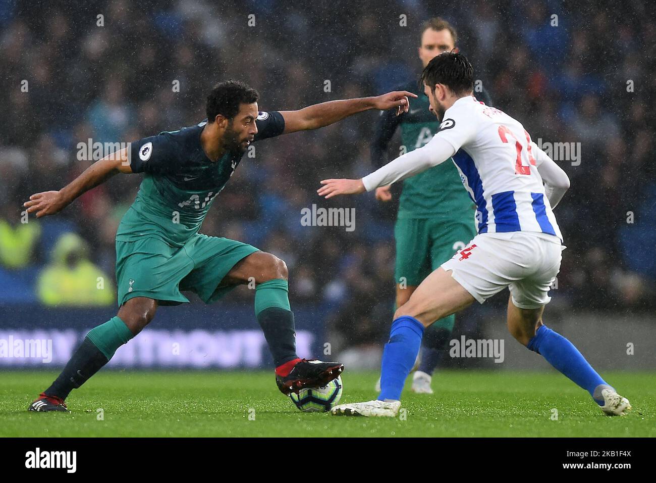 Tottenham hotspur vs brighton e hove albion hi-res stock photography ...