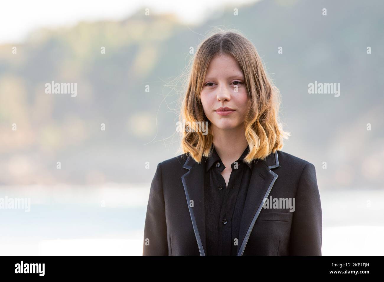 Mia Goth Attends High Life Photocall During 66th San Sebastian Film