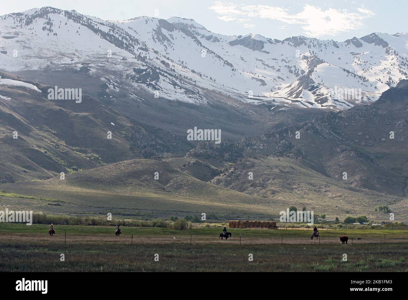 Ruby Valley / Mountains Stock Photo - Alamy