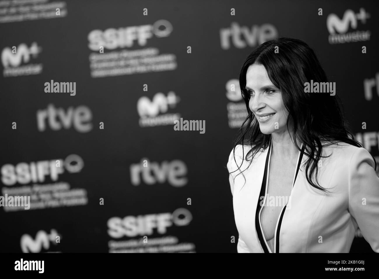 (EDITOR'S NOTE: Image was converted to black and white) Juliette ...