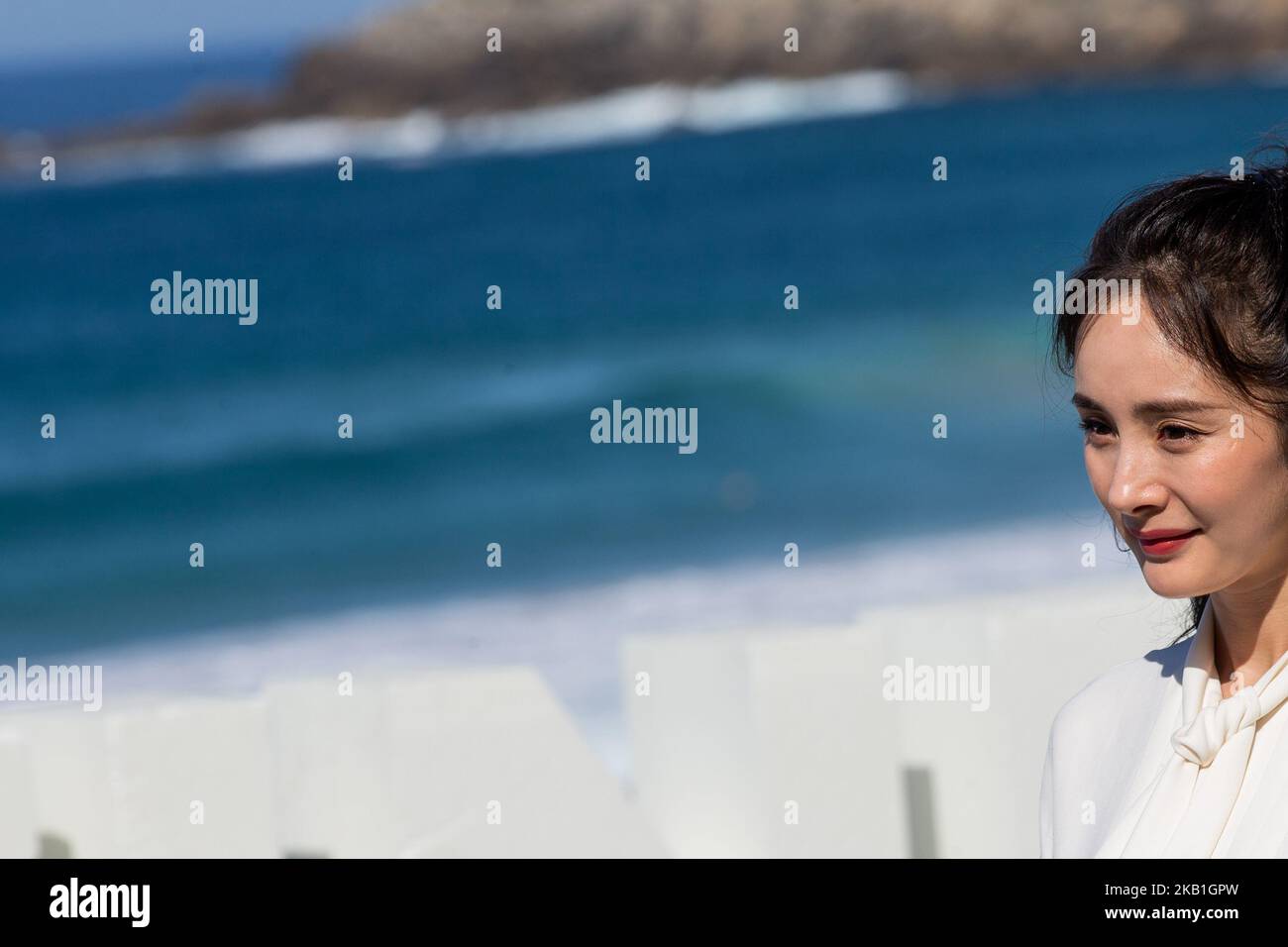 Mi Yang attends 'Bao Bei Er (Baby)' photocall during 66th San Sebastian ...