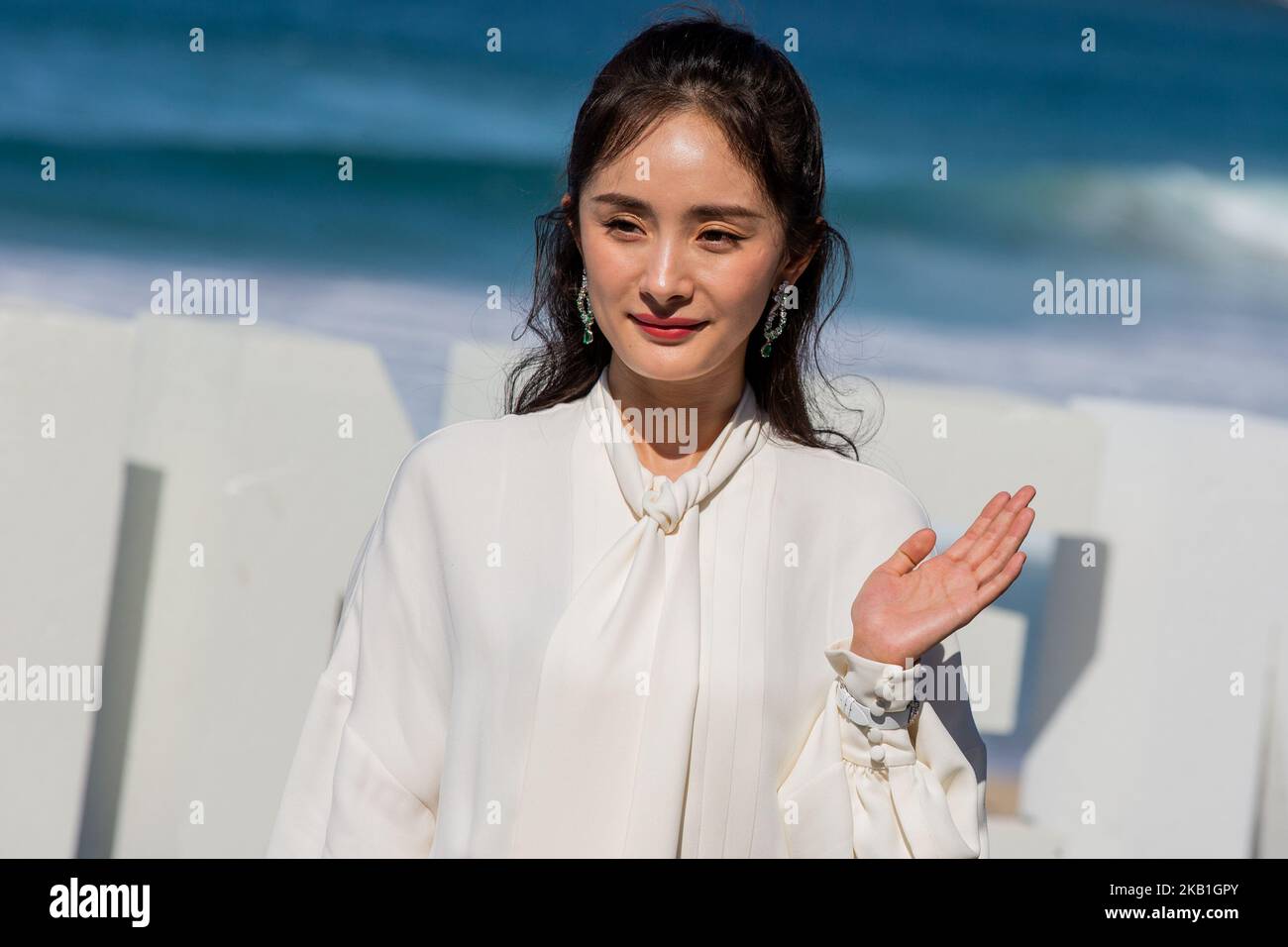 Mi Yang attends 'Bao Bei Er (Baby)' photocall during 66th San Sebastian ...